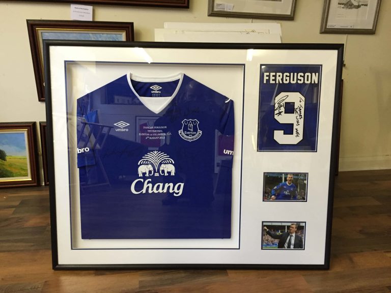 Shirt Framing – PG Framing Ltd